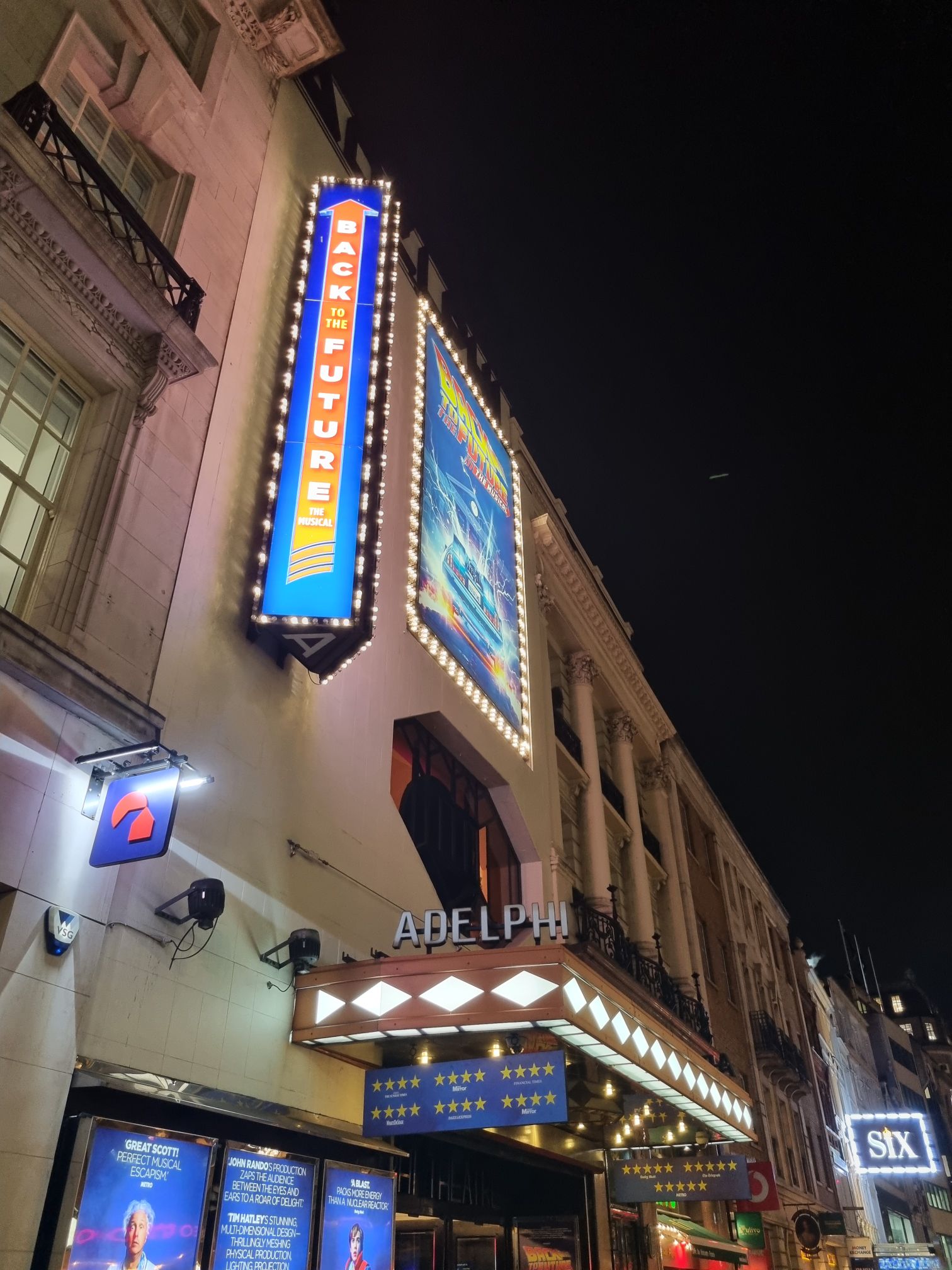 BACK TO THE FUTURE – Adelphi Theatre London ⭐️⭐️⭐️⭐️ – Stage Right Reviews